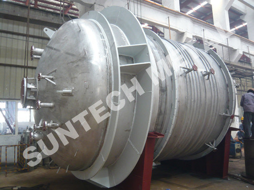 316L Main body 304 Half Pipe Industrial Chemical Reactors for PO Plant