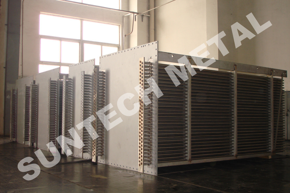 High Pressure Shell And Tube Heat Exchanger 4000mm Length 18 Tons Weight