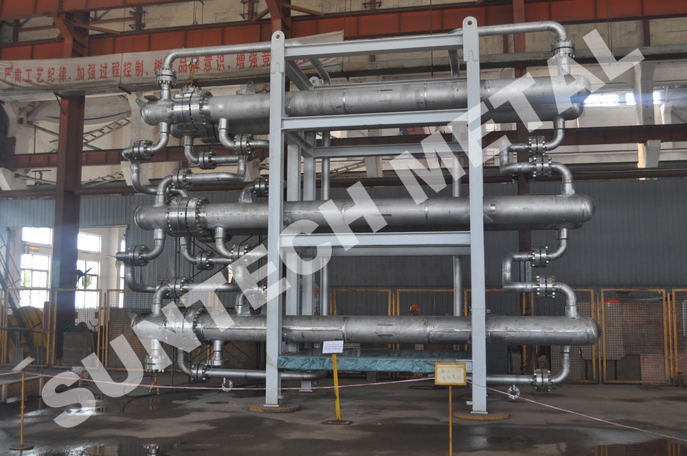 High Efficiency Heat Exchanger 6 Bundle Connection 10MPa - 100MPa